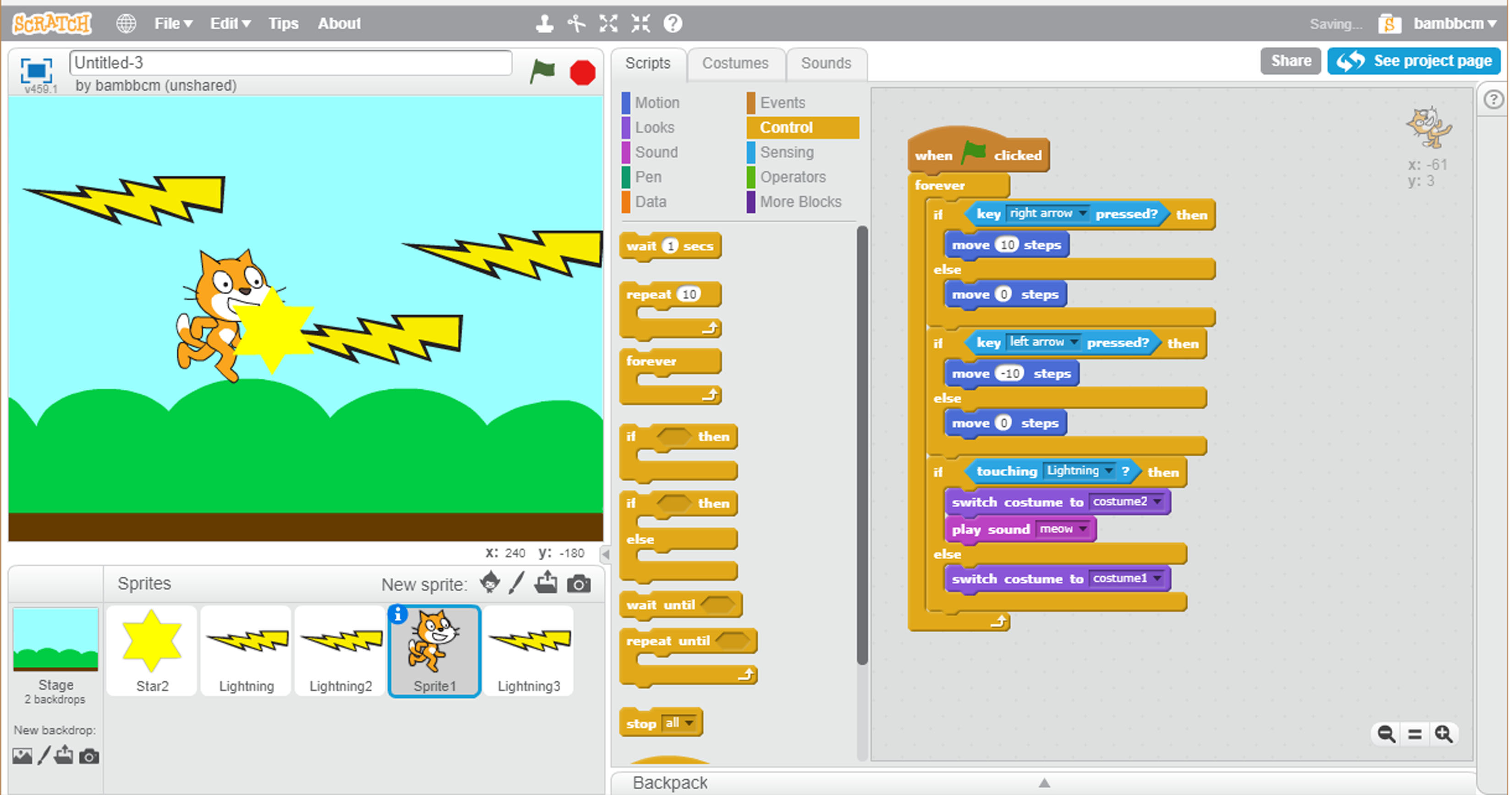 Scratch Coding Bezyaccounting